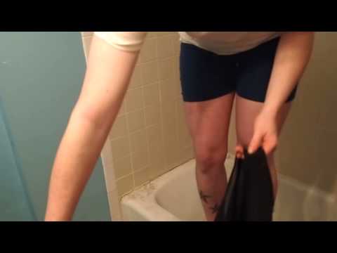 FTM - Putting on a binder - Stepping into method