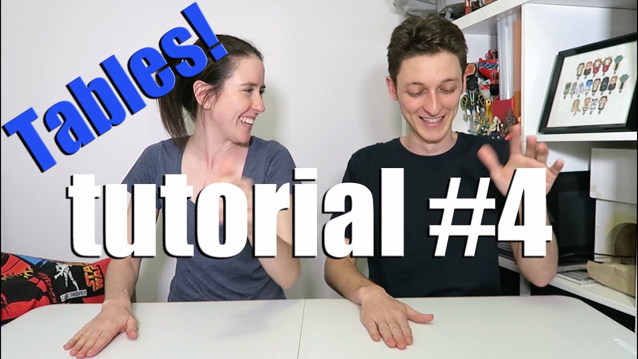 Tables Tutorial #4