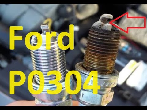 Causes and Fixes Ford P0304 Code: Cylinder 4 Misfire Detected