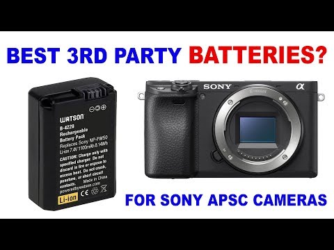 Best Battery for Sony APS-C Cameras [ a6400, a6500 Watson Batteries Review ]