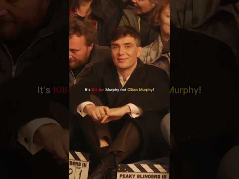 CILLIAN MURPHY right pronounciation! #24pins #shorts #cillianmurphy