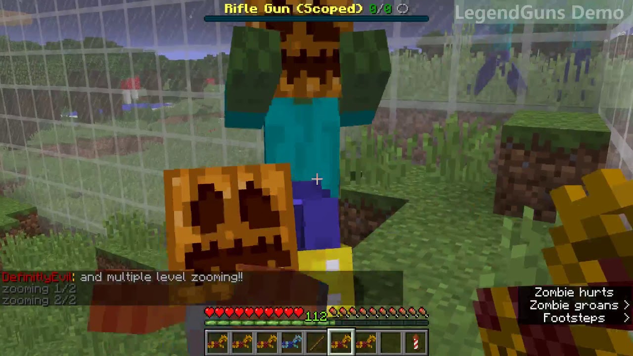 LegendGuns Plugin Review - Minecraft Weapon System (Bukkit)