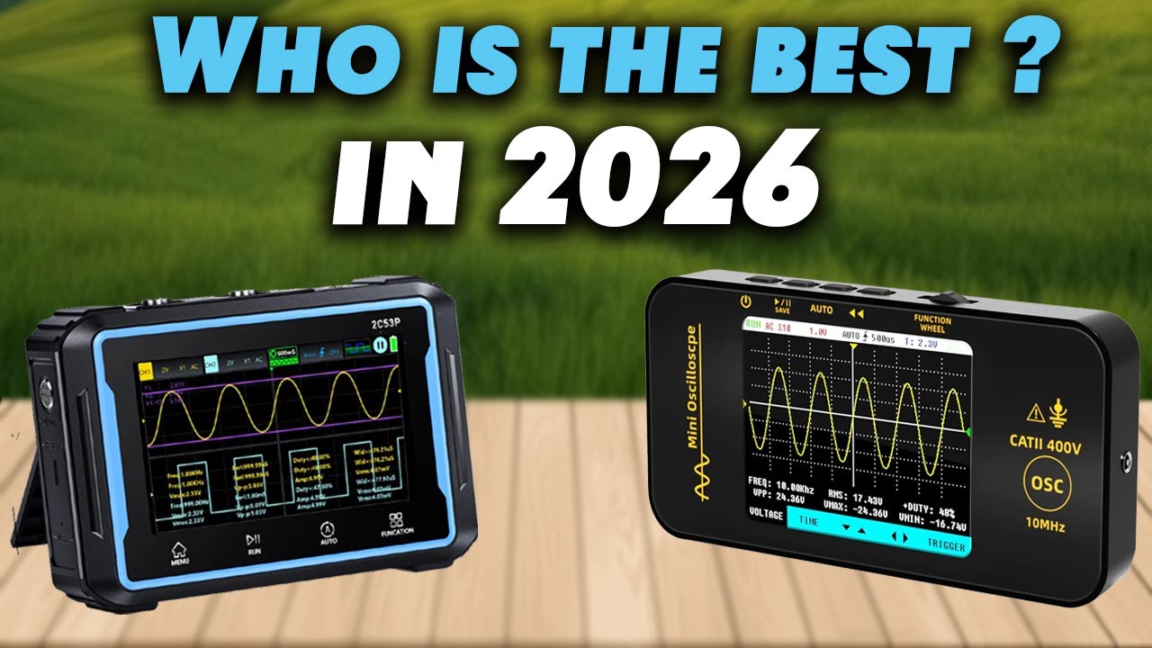 Best Digital Oscilloscopes in 2026 | Handheld & Portable Oscilloscope Review