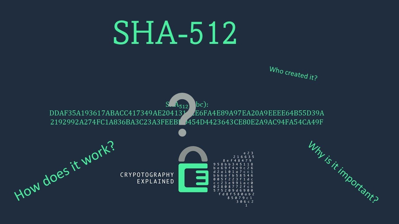 🔐 What is SHA-512? 🔐 (Part 1/2) | Background and things you need to know to understand SHA-512
