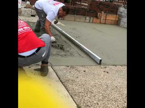 How to do a concrete patio Mark Cement Contractors , Philadelphia Concrete