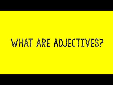 Adjectives (Sparkle Words)