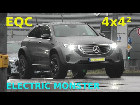 Monstruous EQC 4×4² Spied in the Open, Is Mercedes-Benz Planning ...