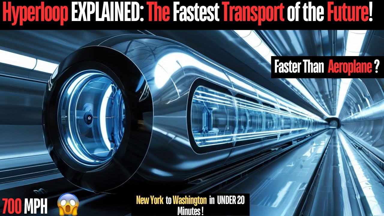 Hyperloop Explained: The Future of High-Speed Transportation | How Hyperloop Works