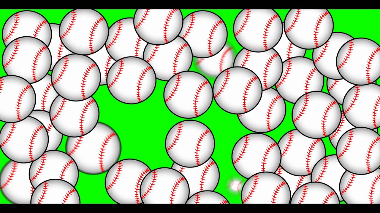 Baseball Transition - Green Screen Animation