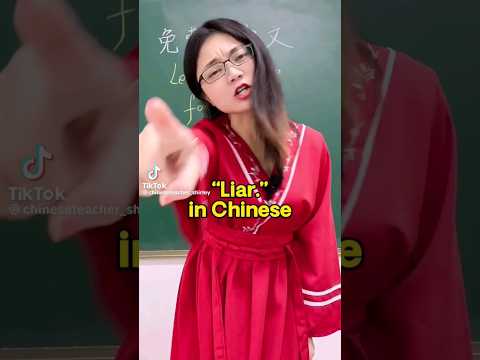 How to say " Liar " in Chinese