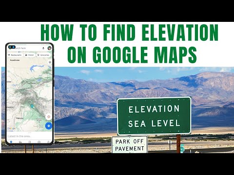 Find Elevation In Google Maps || Google Maps #googlemaps