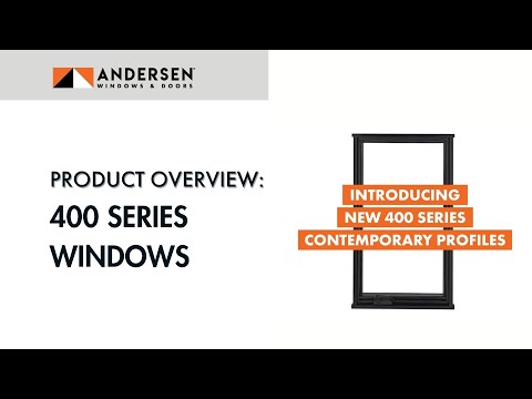 400 Series Contemporary Profile | Andersen Windows