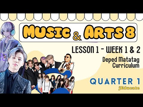 (PART3) QUARTER 1 - WEEK 1 & 2 - LESSON 1 - MUSIC AND ARTS 8 / DEPED MATATAG CURRICULUM