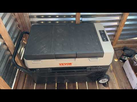 1 year of Use Review- Vevor Portable Dual Zone 12 V Refrigerator/Freezer #review #offgrid