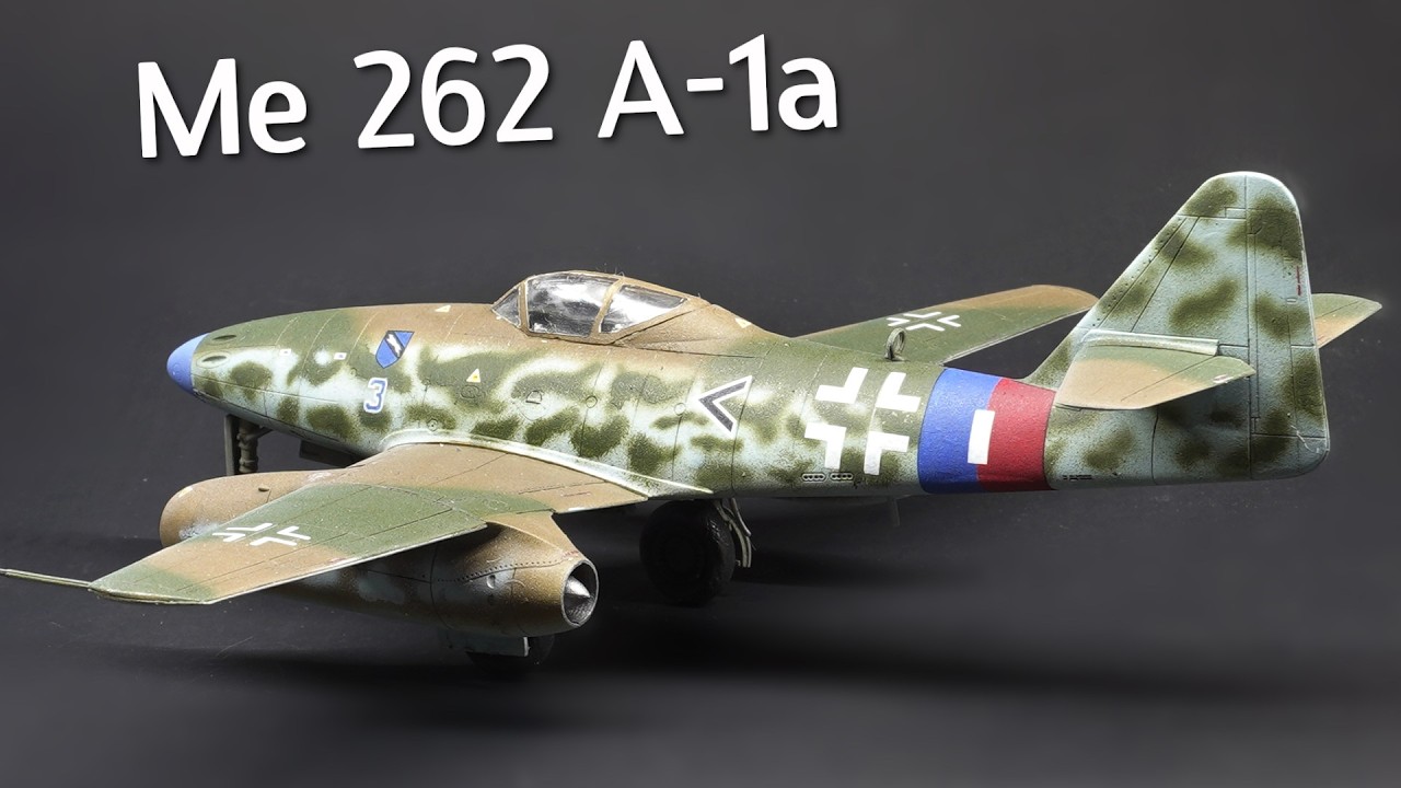 Not That Bad?! Revell Messerschmitt Me 262 A-1a Plastic Model Kit in 1/72 Scale - Build & Review