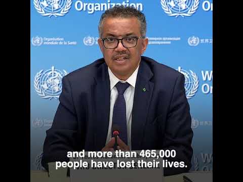 Dr Tedros talks about a peak in coronavirus cases - 22 June 2020