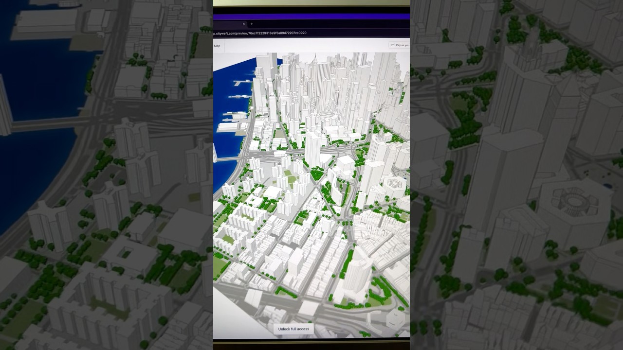 create 3D maps of anywhere in the world #map #mapping #3dmap