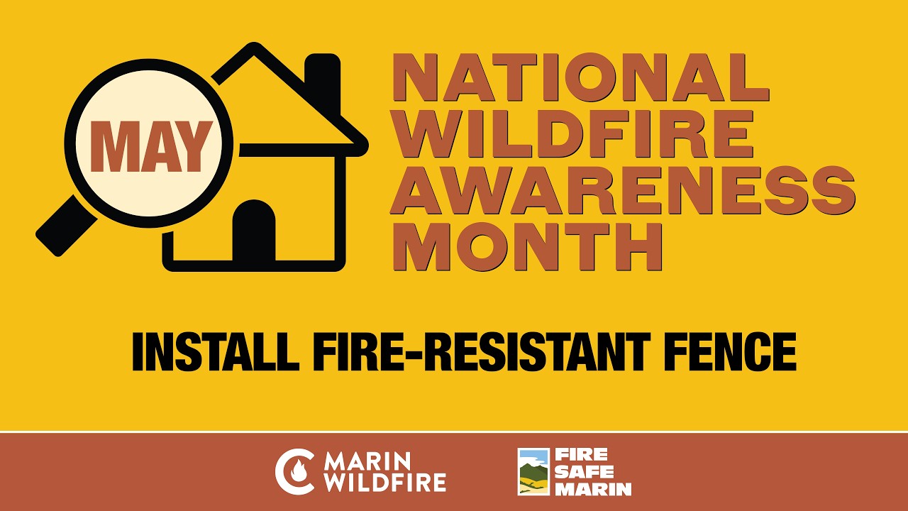 Wildfire Awareness Month: Install Fire-Resistant Fence
