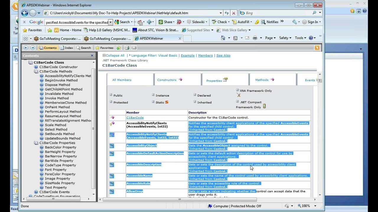 Creating API/SDK Documentation in a Click with Doc-To-Help