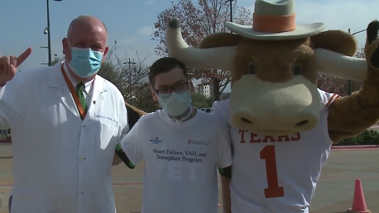 Home for the holidays! 1st heart transplant patient for Dell Children's discharged