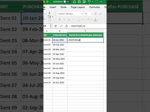 Due date calculation | Advance Excel Formula | MyExcelGeeks