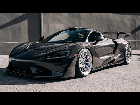 Full Carbon Fiber Widebody McLaren 720S Drops Orange Theme For Custom ...