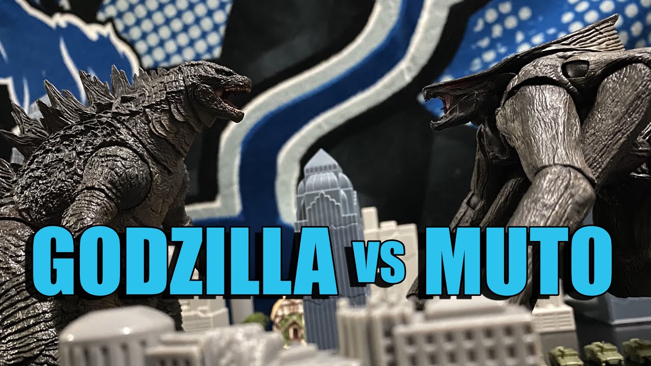 GODZILLA VS MUTO TOY BATTLE