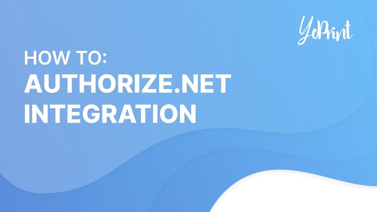 Authorize.net Integration