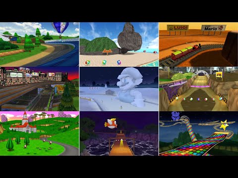 Mario Kart Wii - Retro Rewind 6.0 // Full Game 100% Walkthrough (All N64 Courses 150cc)
