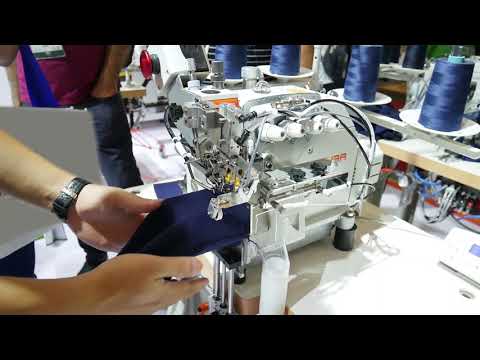 Cuff Attaching Machine - Siruba ASK-ASM100 Automatic Rib Cuff Attaching ...