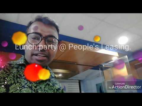 Lunch party @ People's Leasing.By Faisal Rahaman