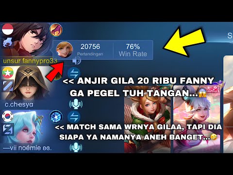 KETIKA FANNY 20K MATCH KETEMU DUO CEWE ON MIC DI RANDOM LOBY DAN INI YANG TERJADI…☠️