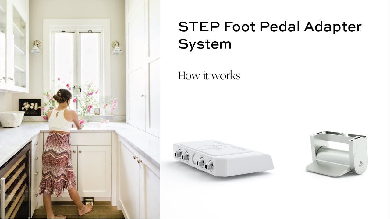 STEP2 by Principle Faucets  A Revolutionary Foot Pedal Adapter System #COVID19 Product #Covid19