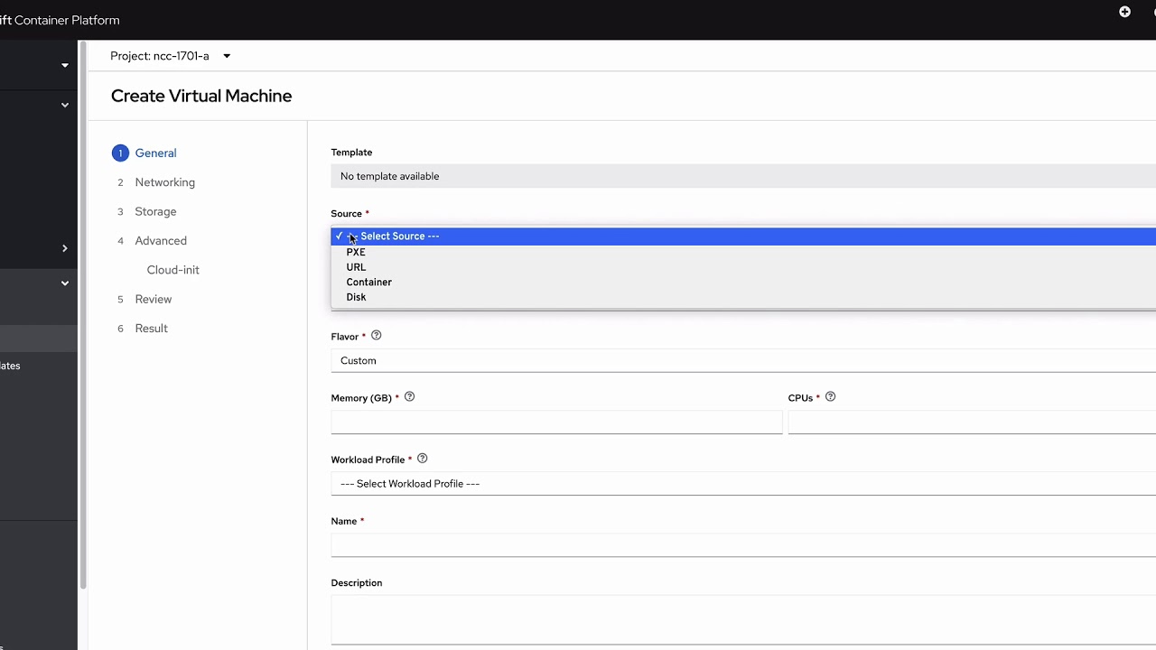 Deploying a Windows Server 2019 virtual machine using OpenShift virtualization