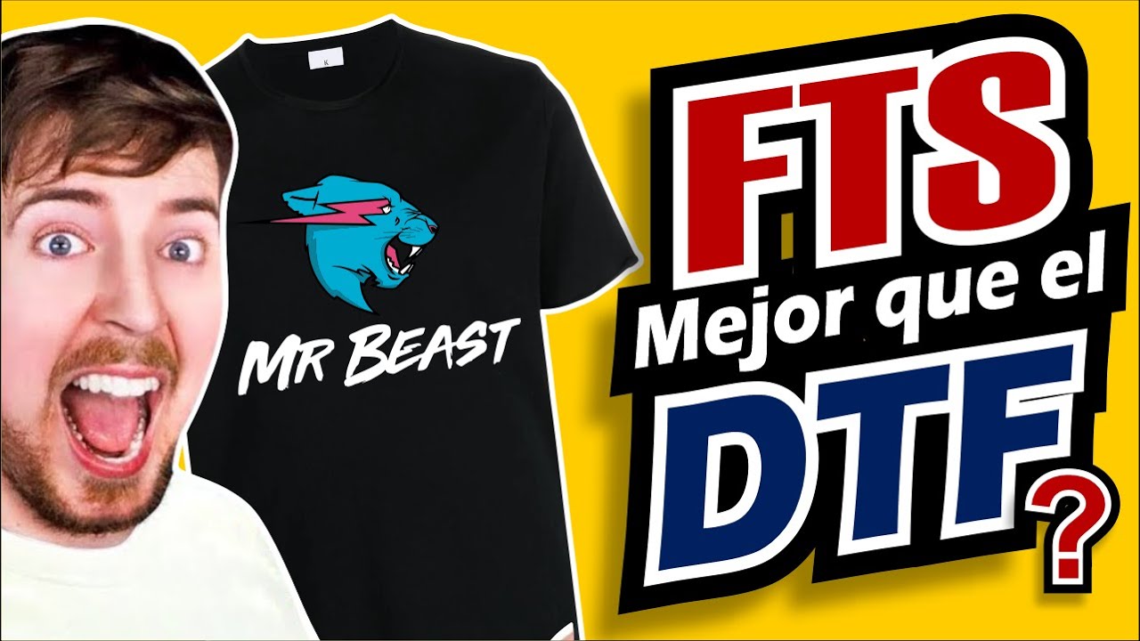 💥FTS - Mejor que el DTF ? 🤔  FTS ESTAMPADO digital🤑