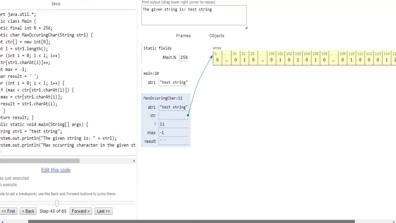 w3resource.com: Java String Exercise-43
