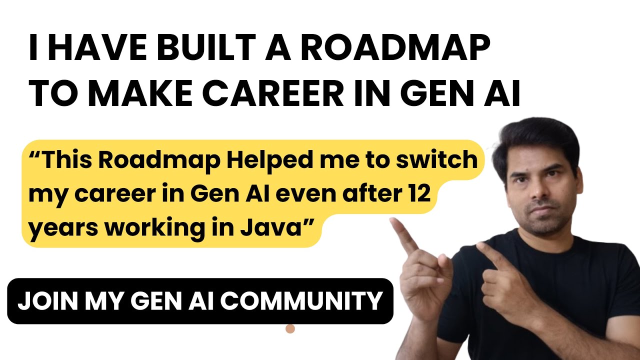 From Java to GenAI in 6 Months: My Step-by-Step Roadmap