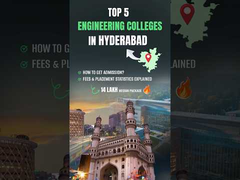🔥Top Engineering Colleges in Hyderabad |Best Engineering Colleges in Hyderabad | Intellipaat #Shorts