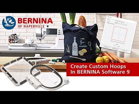 Create Custom Hoops in BERNINA Embroidery Software 9
