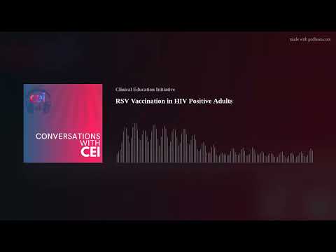 RSV Vaccination in HIV Positive Adults