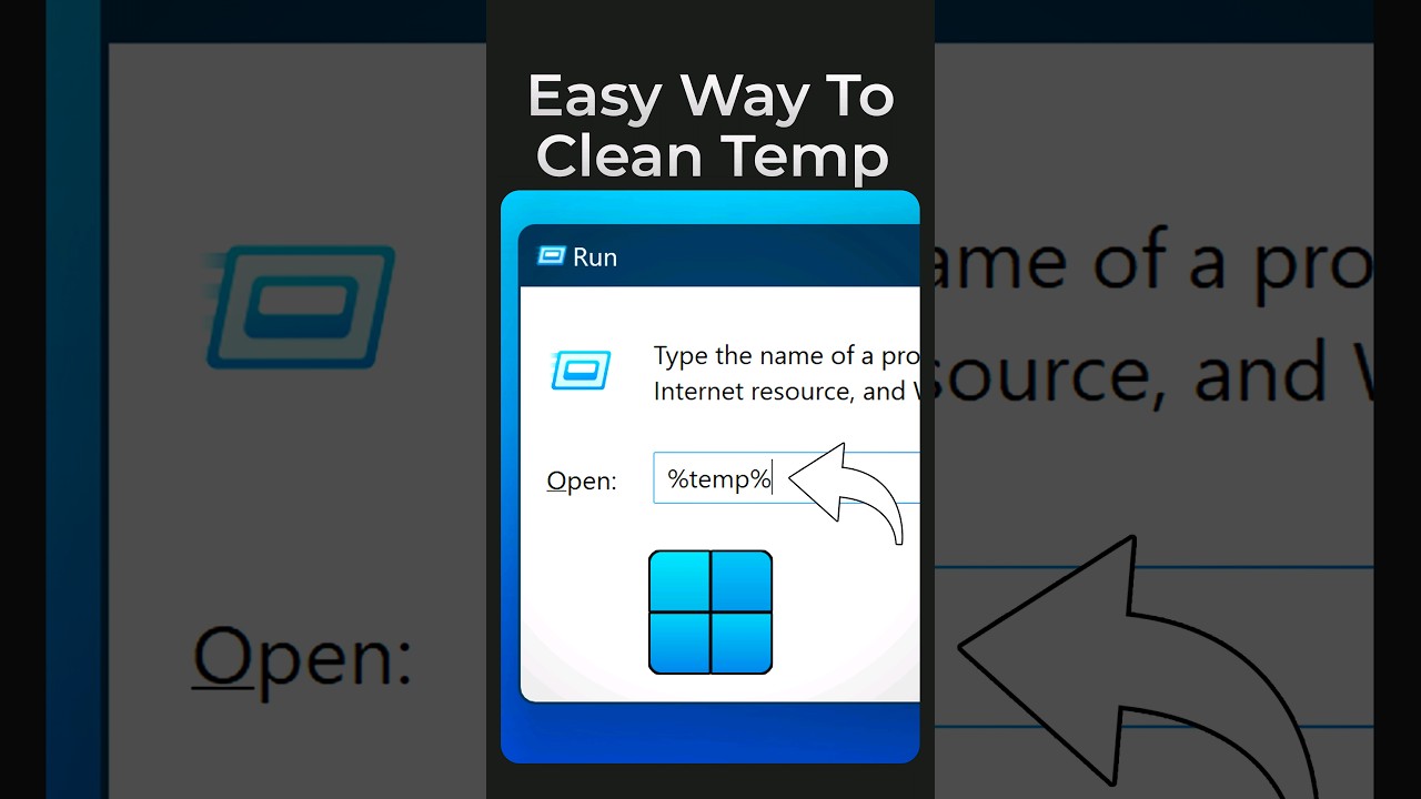 Clean Temp Files With This Handy File #CleanTemp #Temp