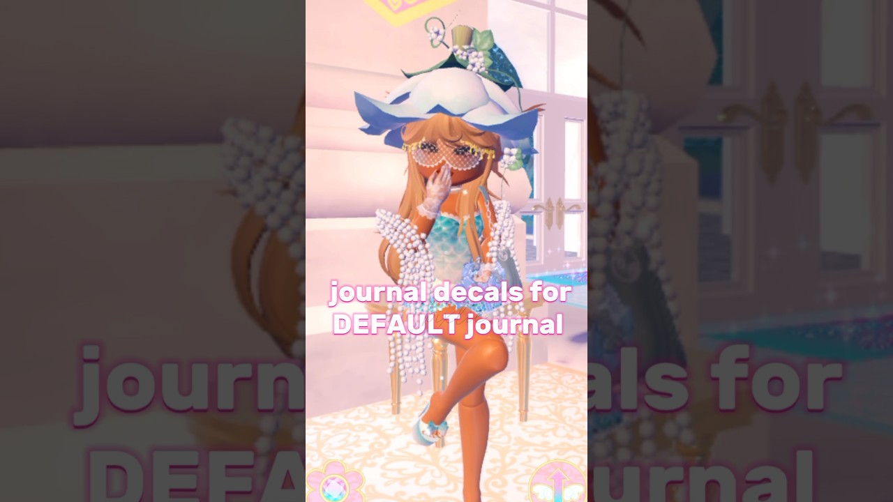 DEFAULT rh journal decals!! #roblox #robloxroyalehigh #royalehigh #journaldecals
