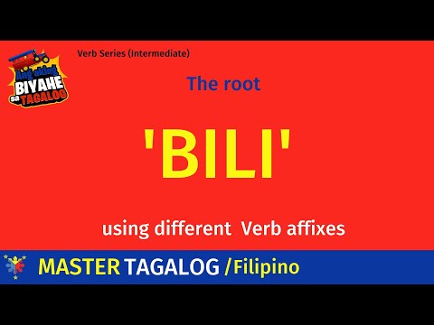 Tagalog Root Word 'BILI'
