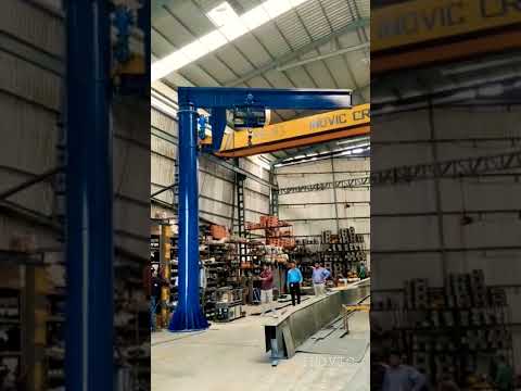 Pillar Mounted Jib Crane - pillar jib crane Latest Price, Manufacturers ...