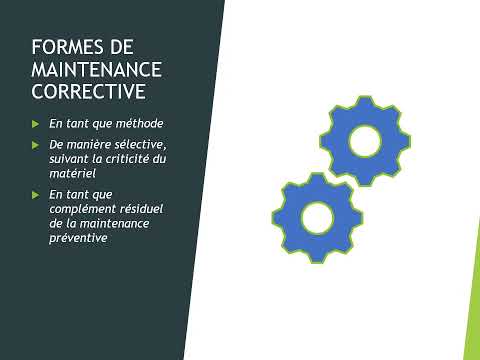 La Maintenance Corrective