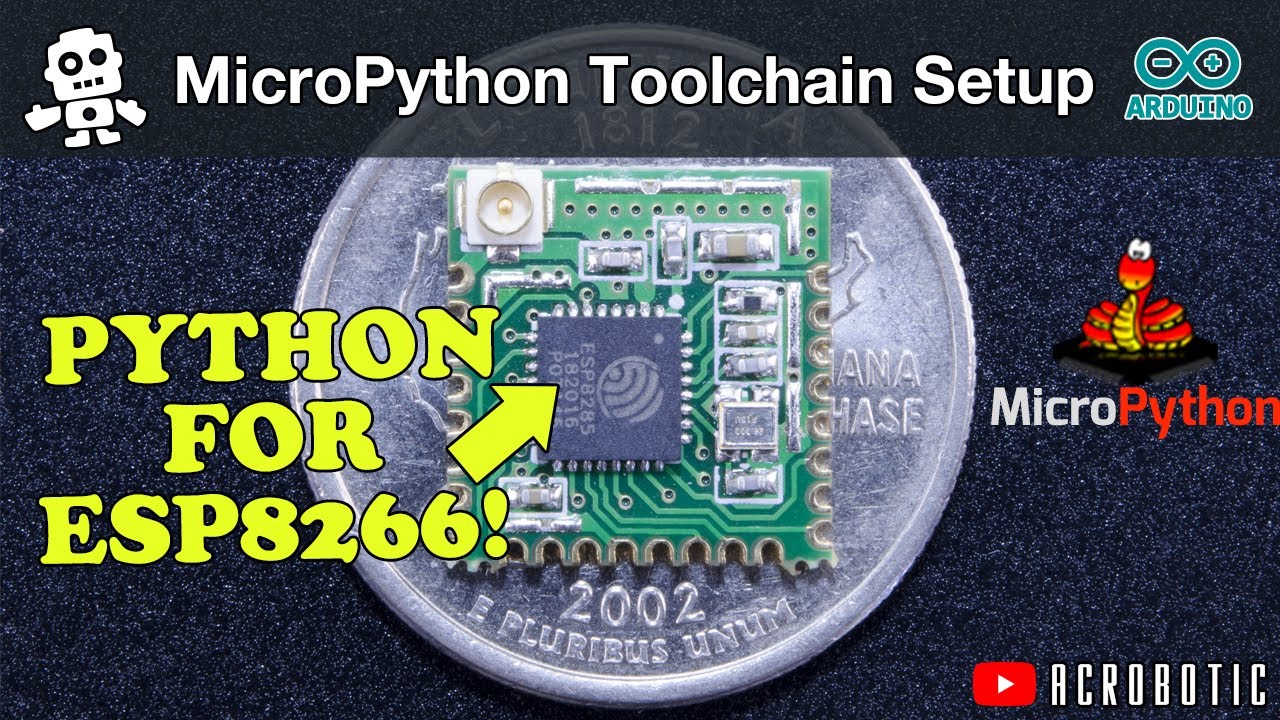 ESP8266 MicroPython Step-By-Step: rshell, VirtualEnv, and Python 3