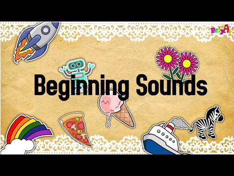 Beginning sounds by BabyA Nursery Channel