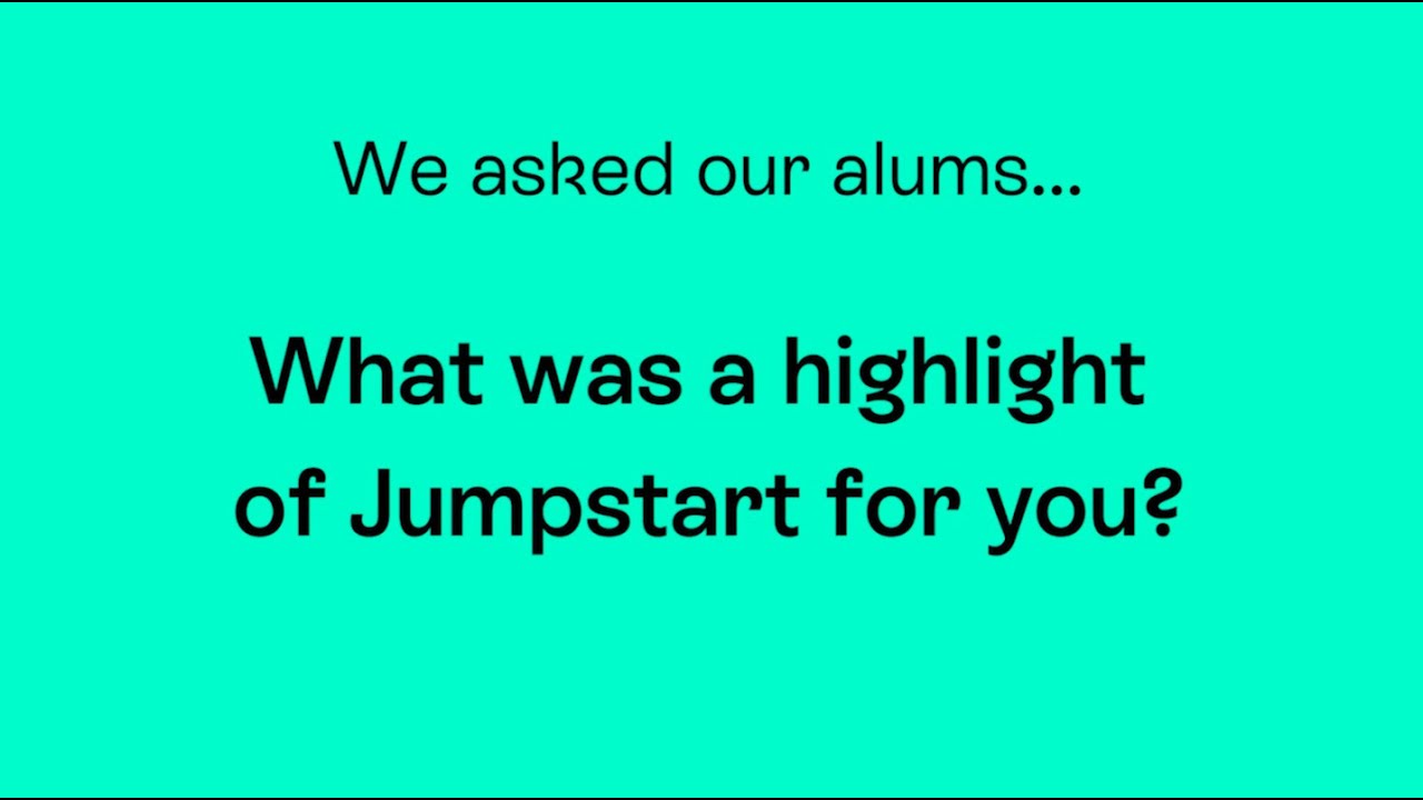 Is a startup career for me? | Graduate Startup Careers | Jumpstart