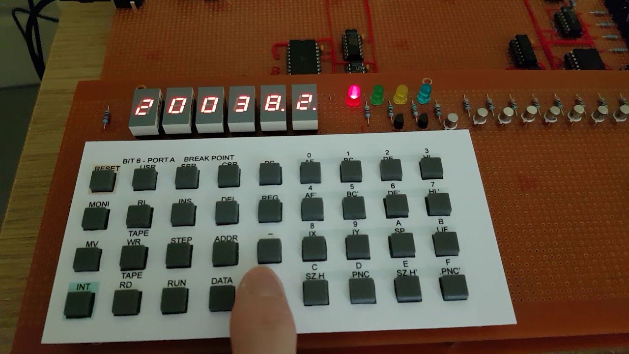 Most recent Z80 computer build