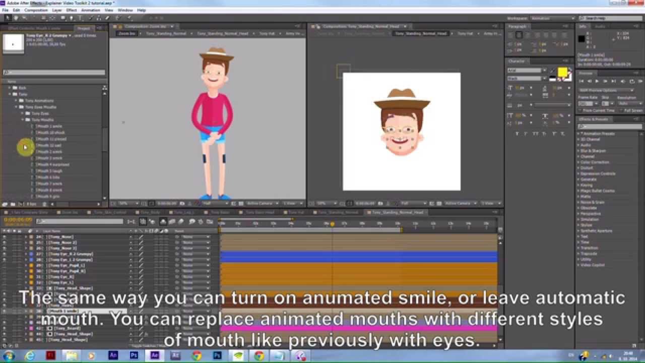 Explainer Video Toolkit 2 Tutorials - 7 Character Customization